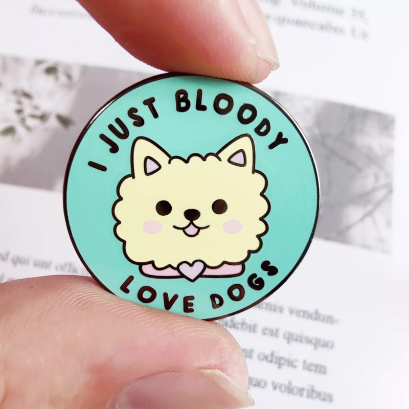 Custom Rainbow Plated Pin Badges - Madly Merch