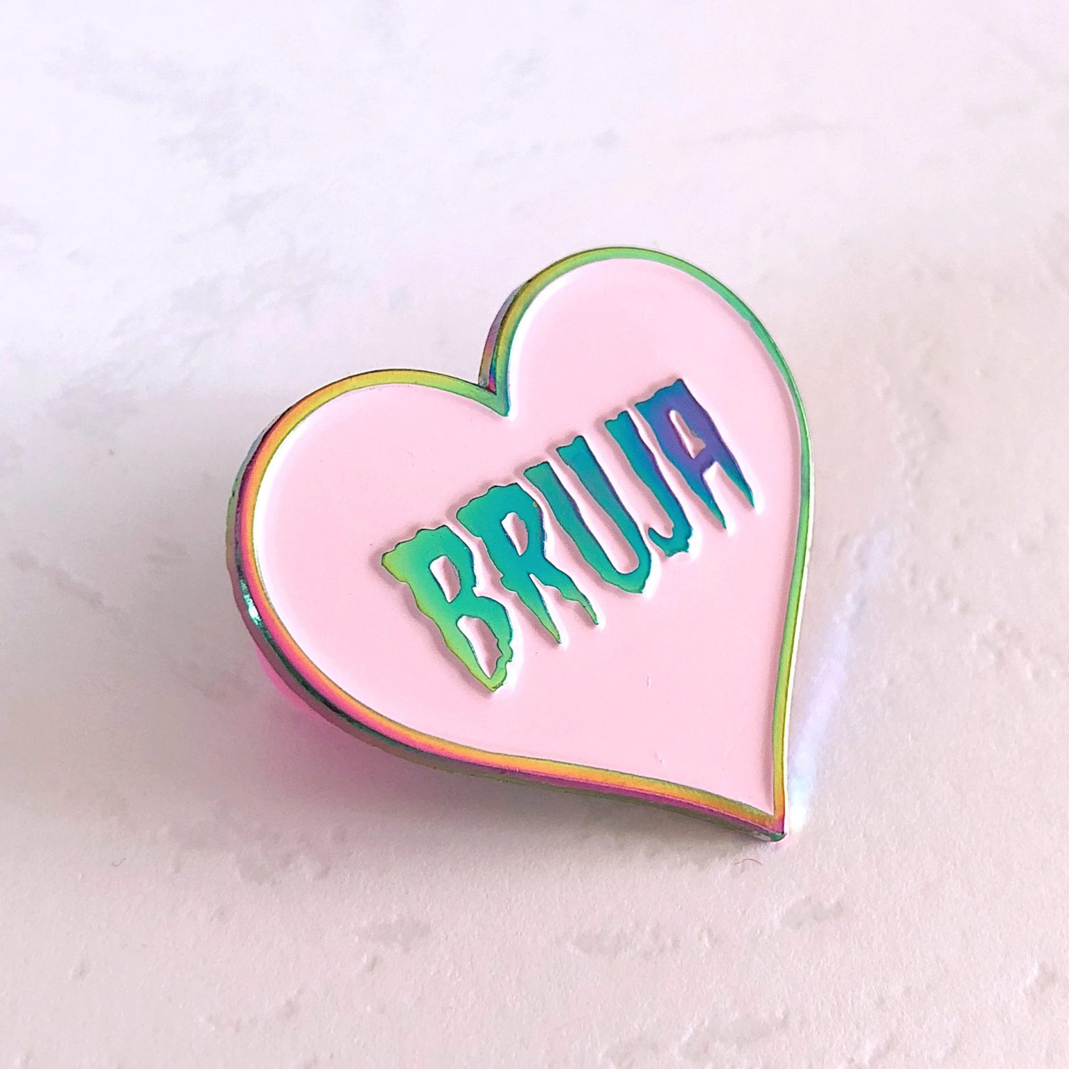 Custom Rainbow Plated Pin Badges Madly Merch